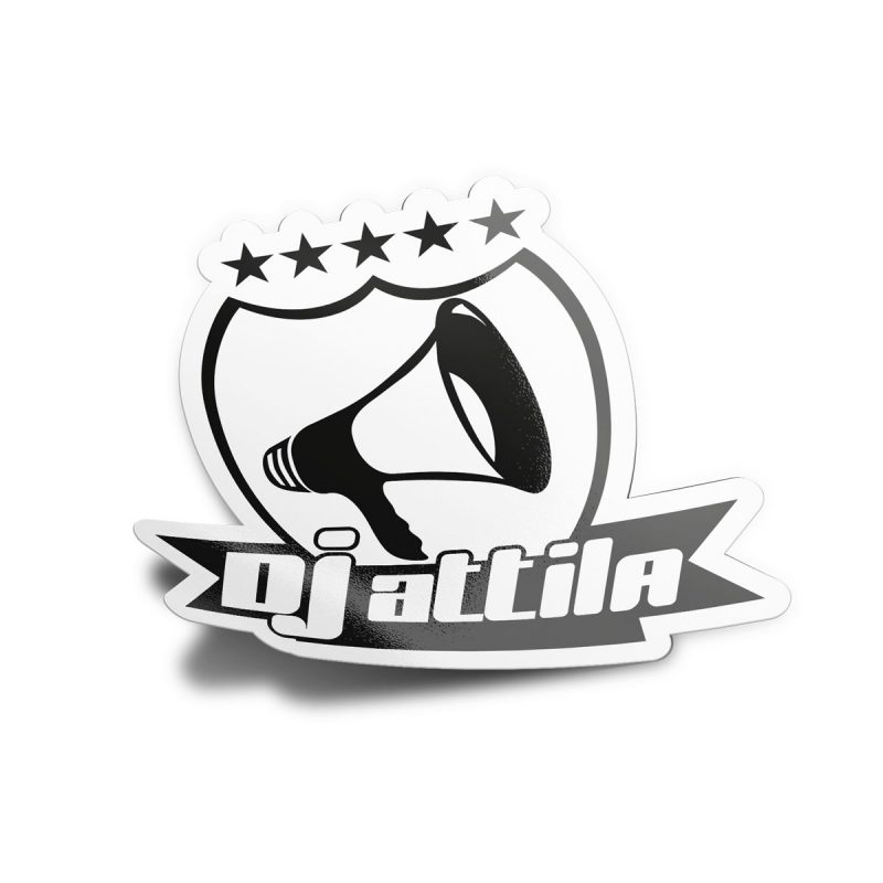 Aufkleber DJ Attila Logo - PARTYFANS24